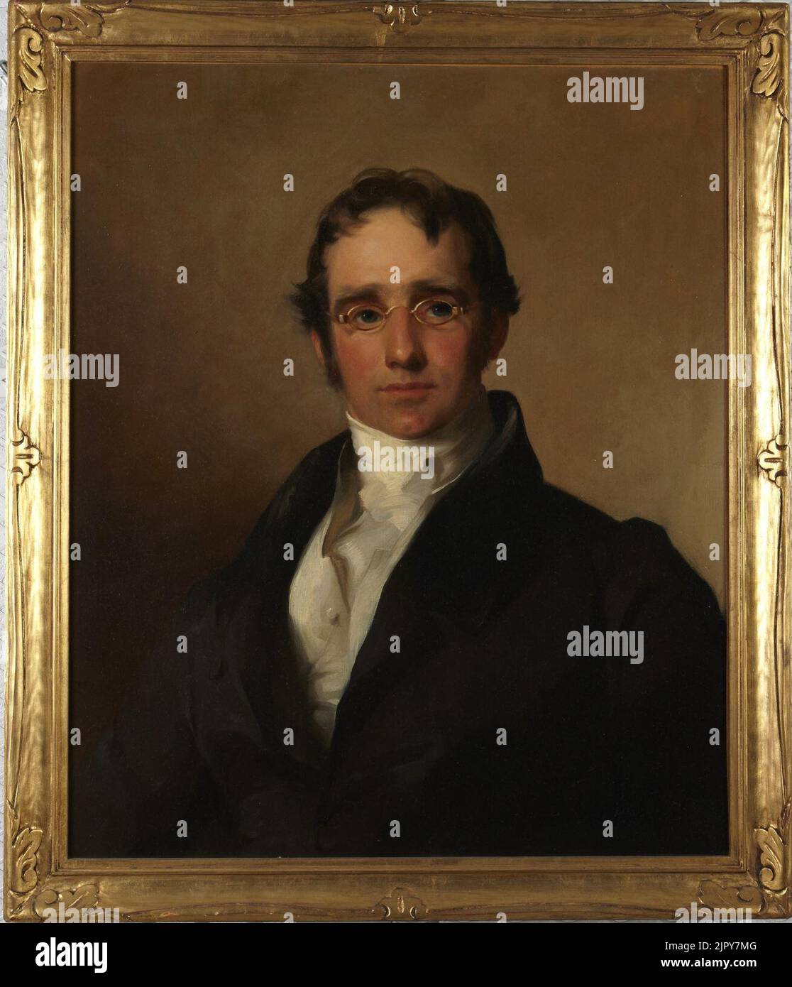 Thomas Sully - Richard Stout of Allentown, New Jersey Stock Photo - Alamy