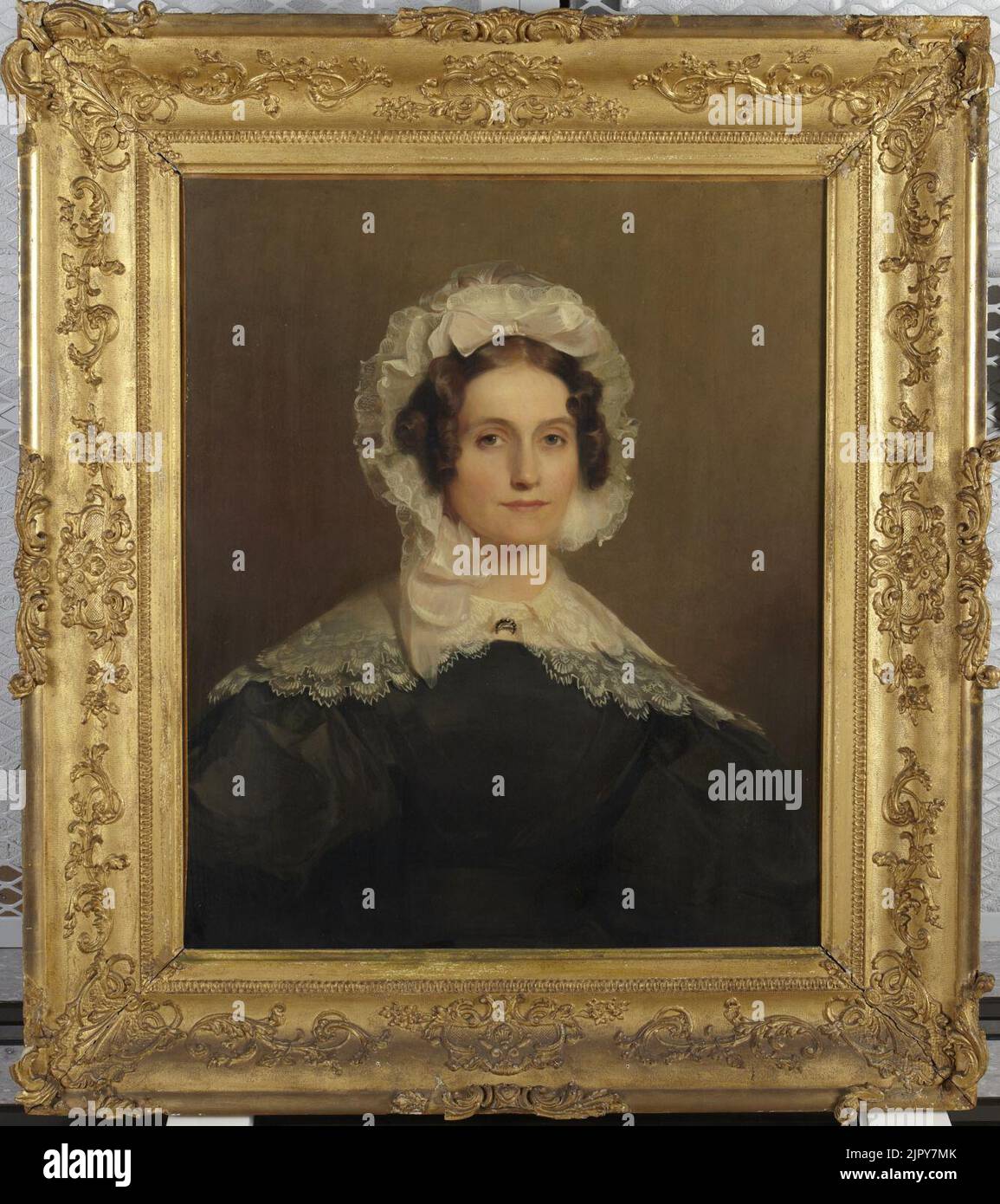 Thomas Sully - Mary Stout, wife of Richard Stout Stock Photo - Alamy