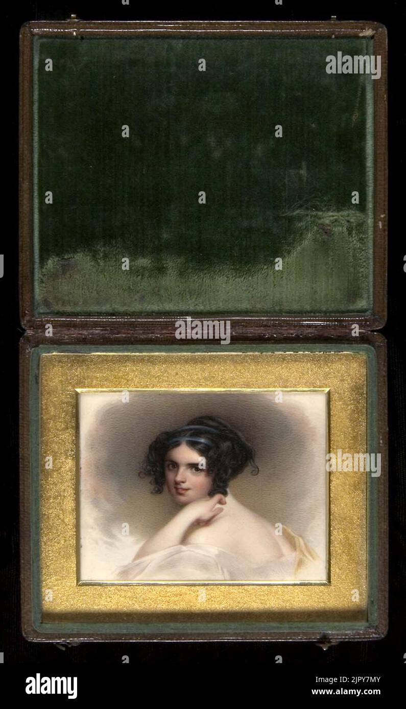 Thomas Sully - Frances Anne ''Fanny'' Kemble Stock Photo - Alamy