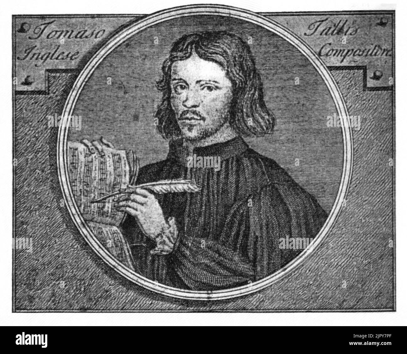 Thomas Tallis 001 (cropped Stock Photo - Alamy