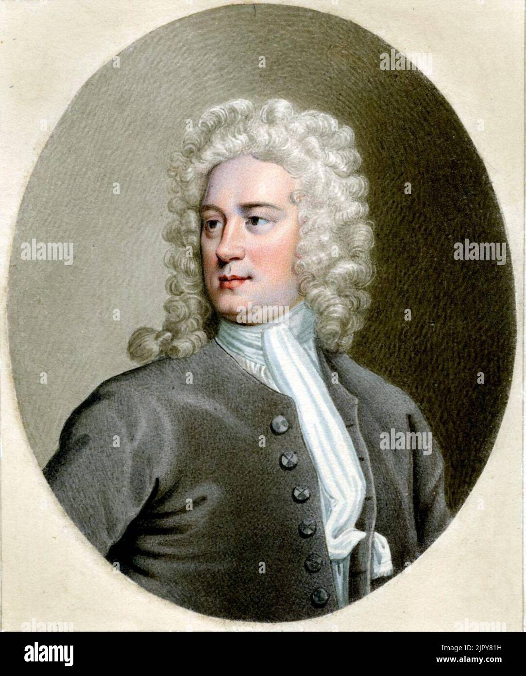 Thomas Tickell by Sylvester Harding Stock Photo - Alamy