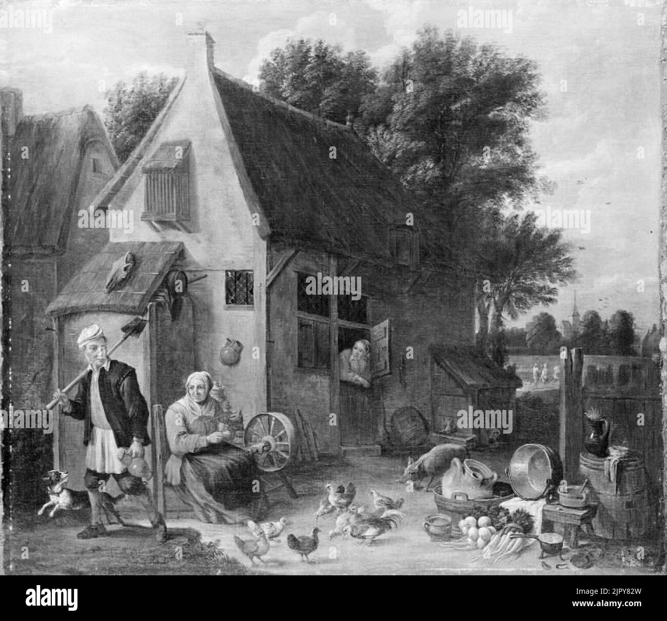Flemish peasant family hi-res stock photography and images - Alamy