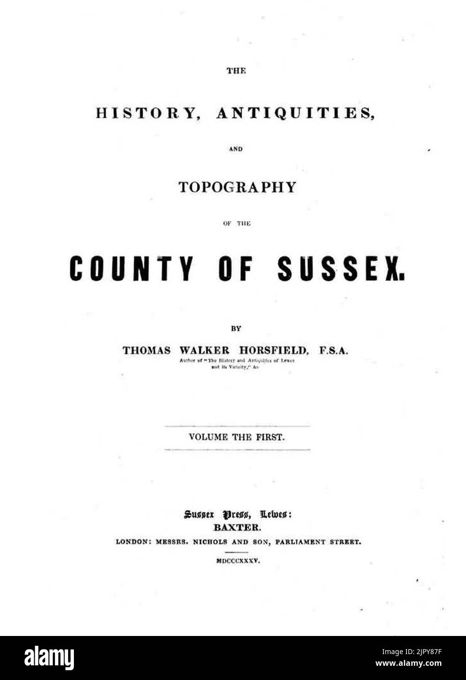 Thomas walker hi-res stock photography and images - Alamy