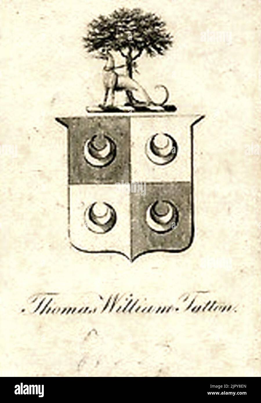 Thomas bookplate hi-res stock photography and images - Alamy