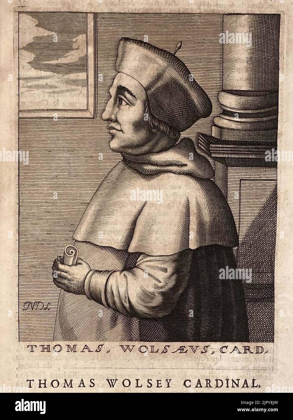 Thomas Wolsey, cardinal Stock Photo - Alamy
