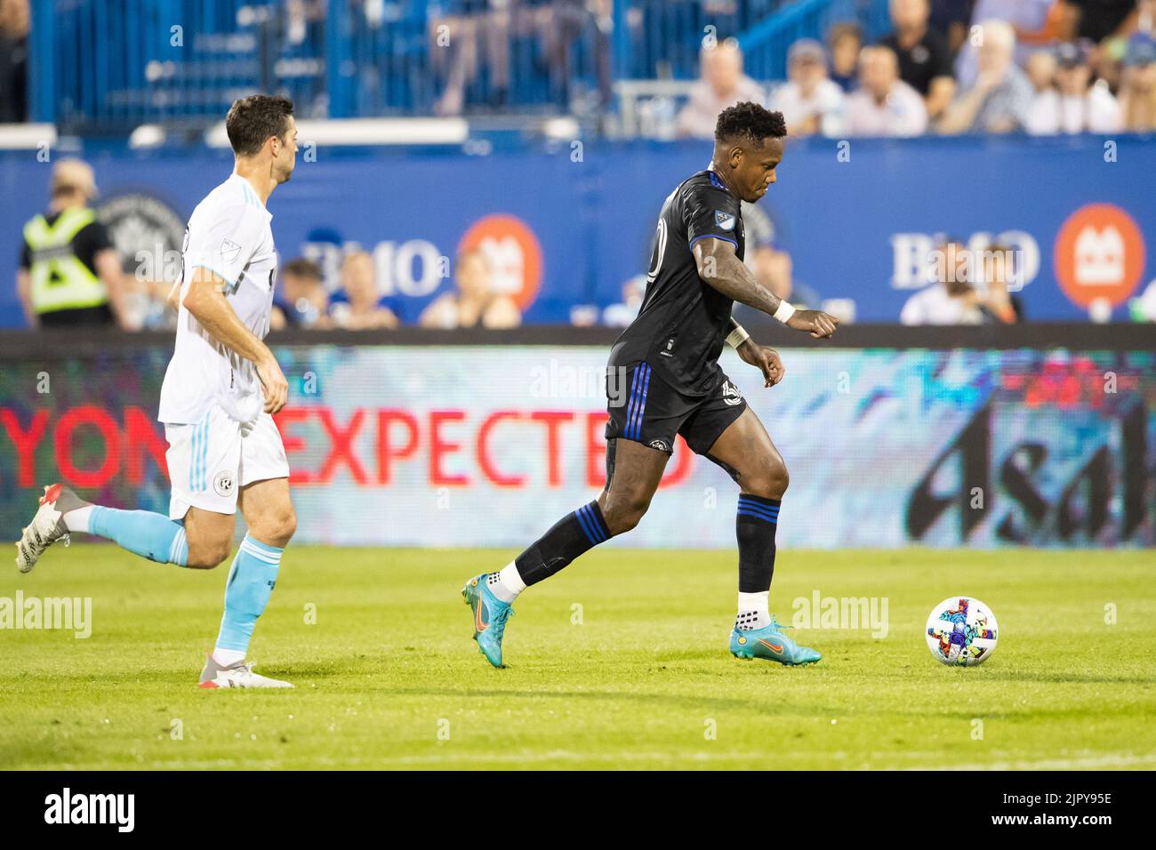 Montreal, Canada. August 20, 2022: CF Montreal forward Romell Quioto ...