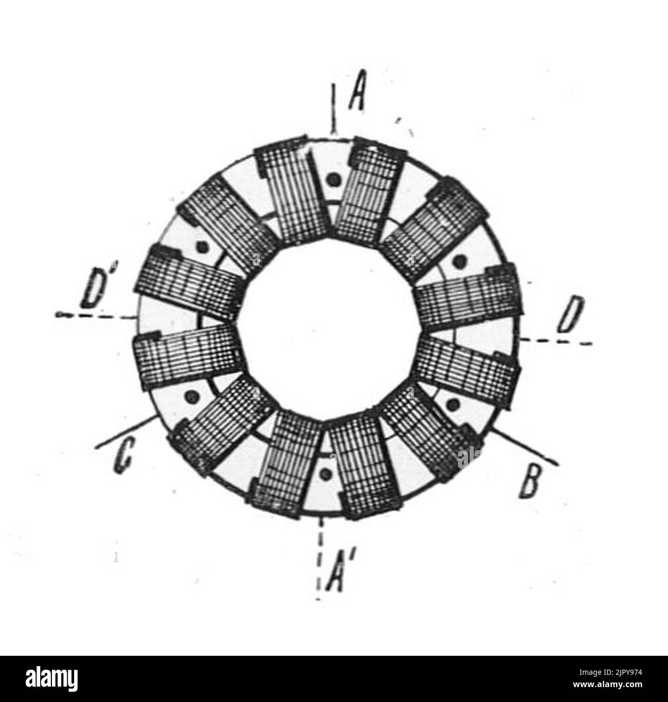 Thompson's multi-phase ring transformer (Rankin Kennedy, Electrical ...