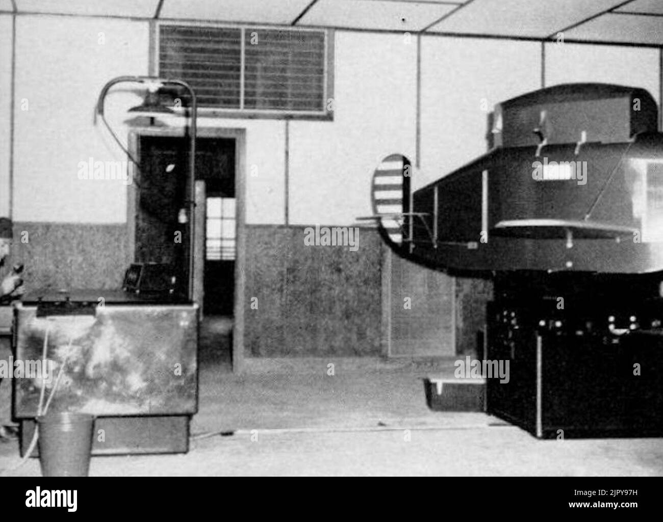 Thompson-Robbins Field - Link Ground Trainer Stock Photo - Alamy