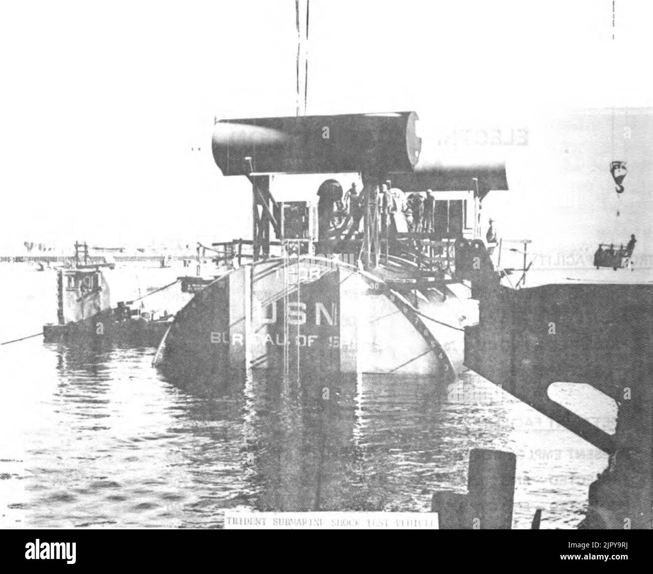 THOR Trident Submarine Shock Test Vehicle Stock Photo - Alamy