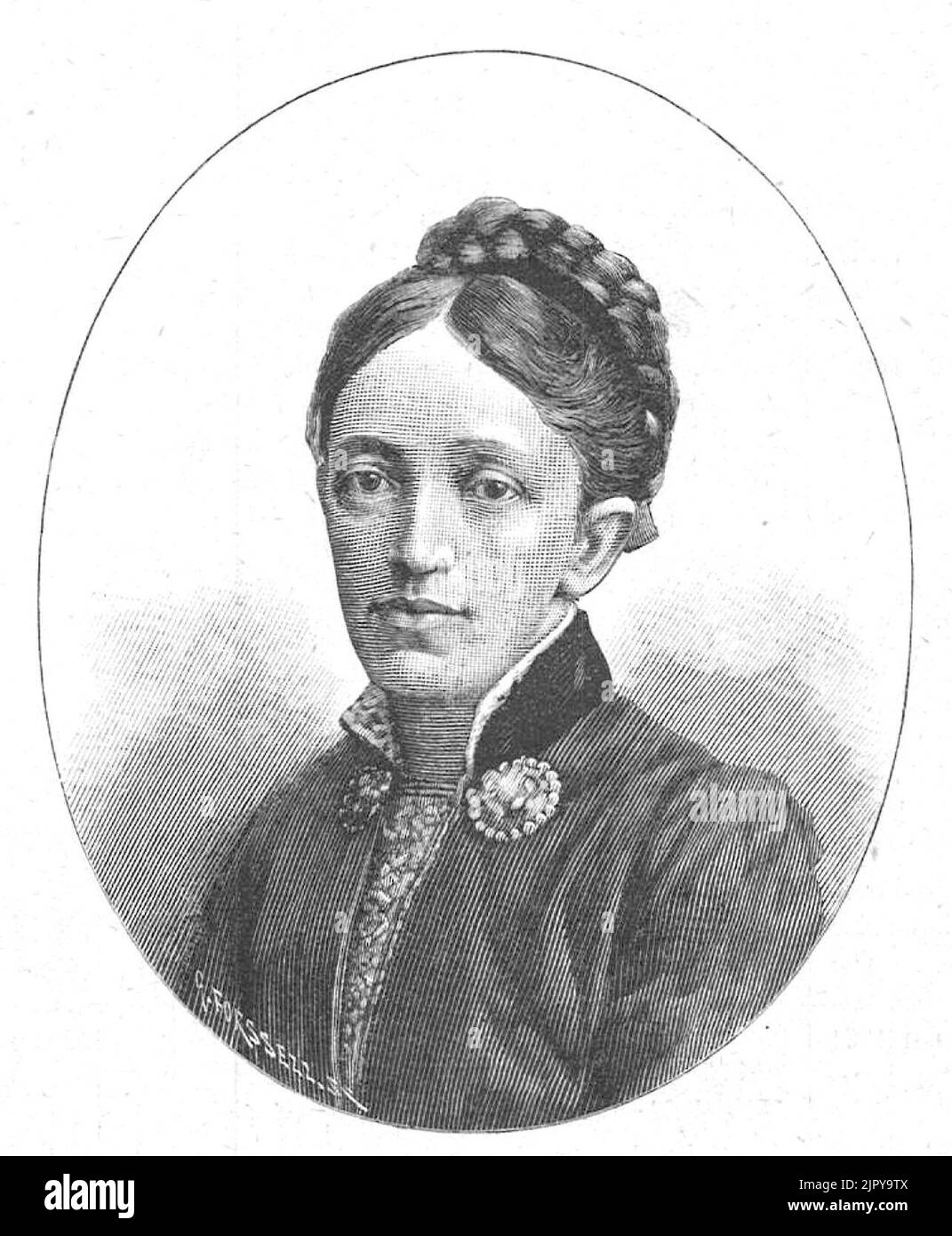 Thora Kulle Idun 1890, nr 24 Stock Photo - Alamy