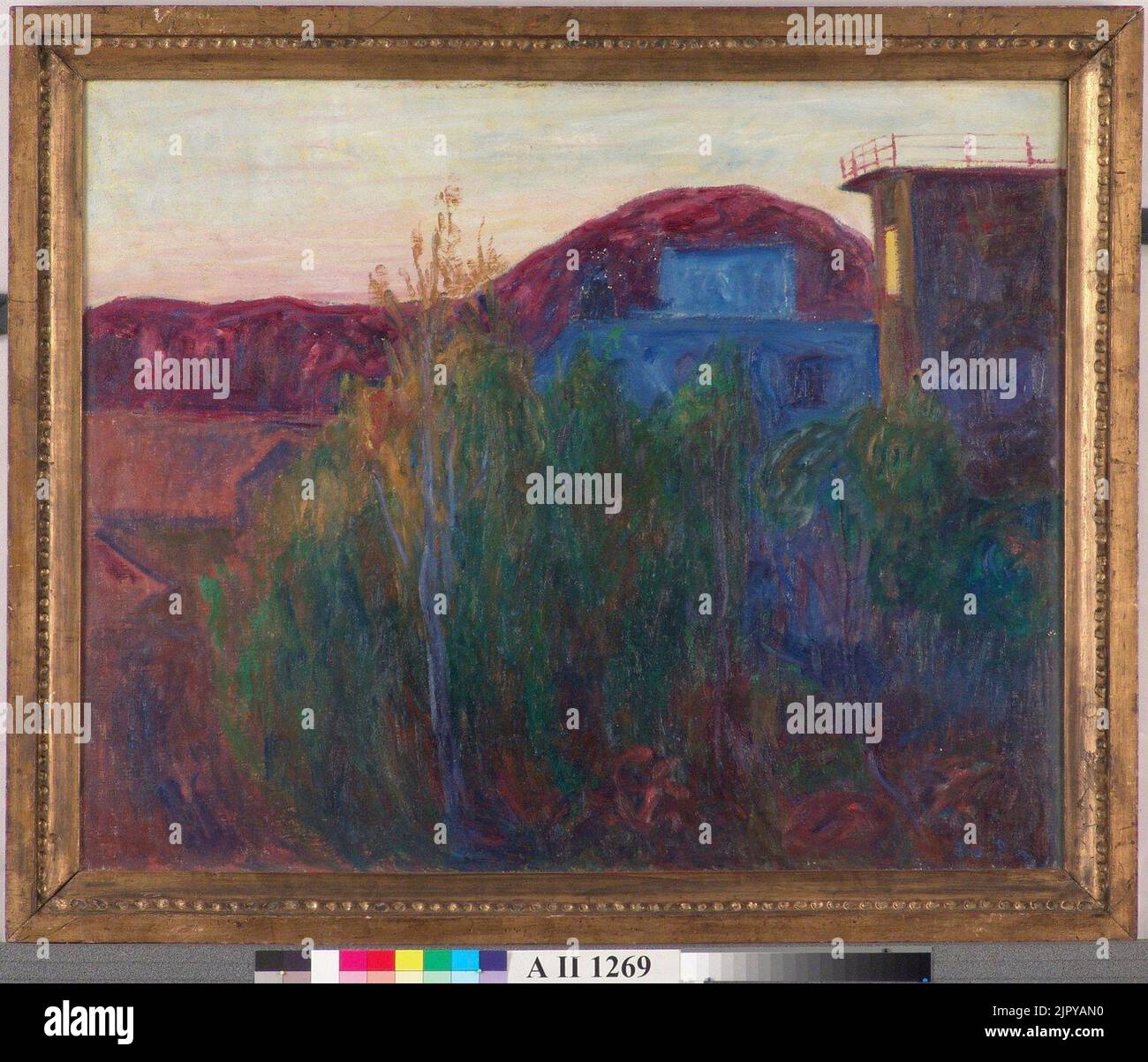 Thorvald Erichsen - Landscape (Balbergkampen Stock Photo - Alamy