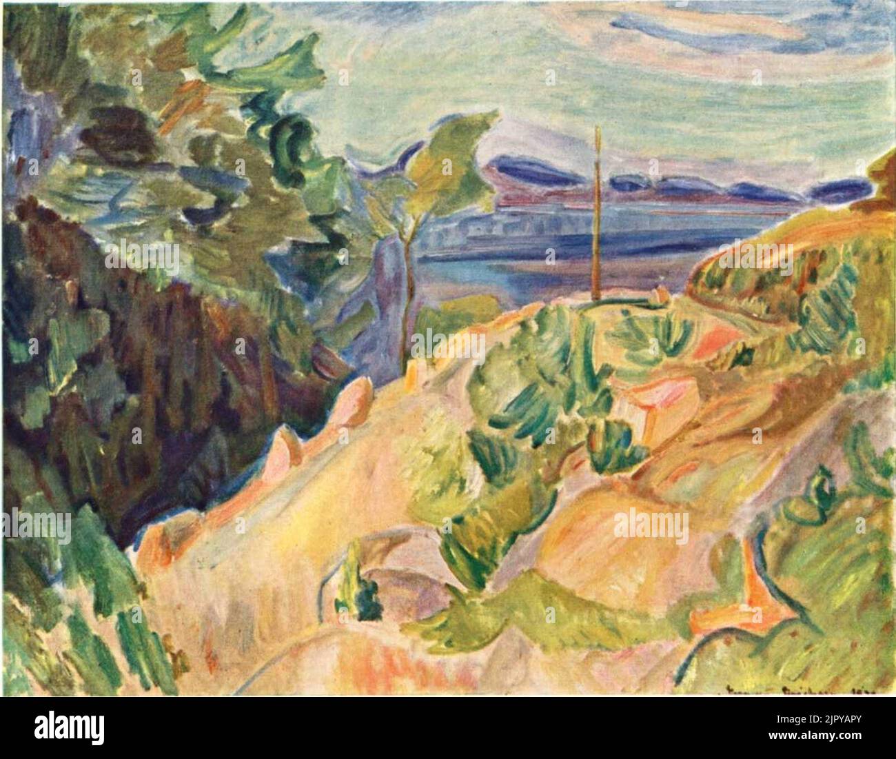 Thorvald Erichsen Blåst 1920 Stock Photo - Alamy