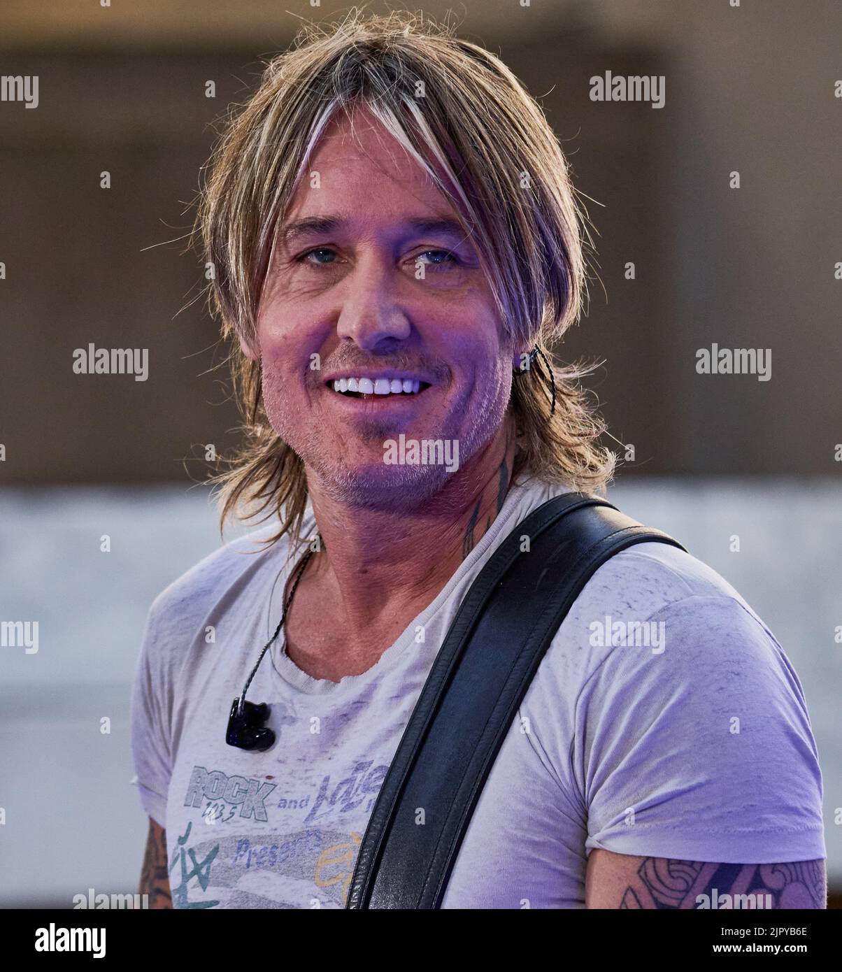 NEW YORK, NY, USA - JUNE 30, 2022: Keith Urban Performs on NBC's "Today ...