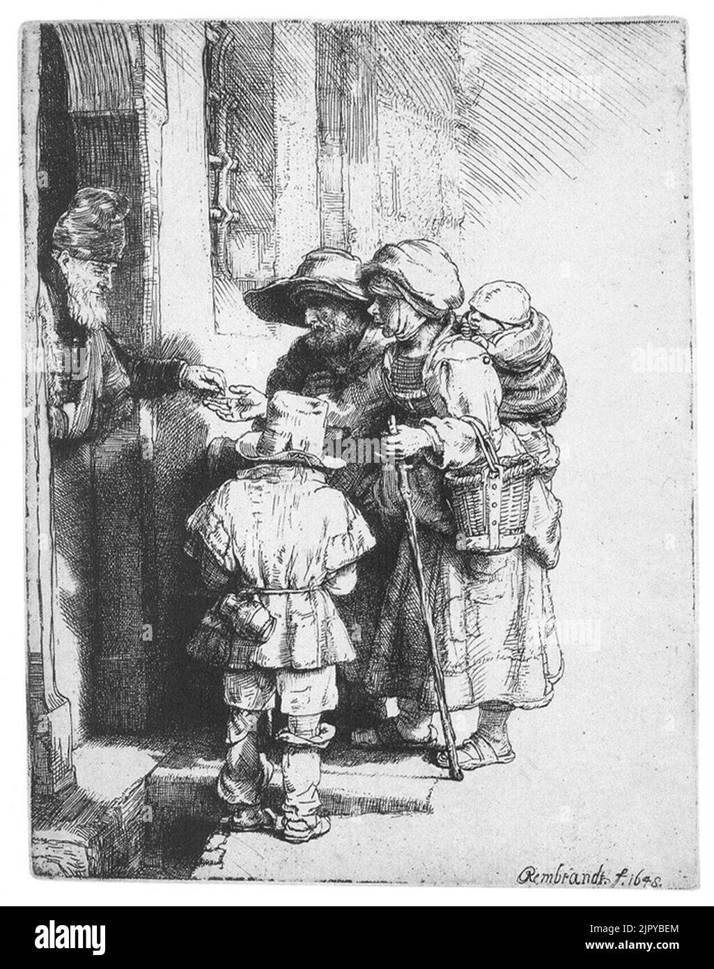 The three beggars hi-res stock photography and images - Alamy