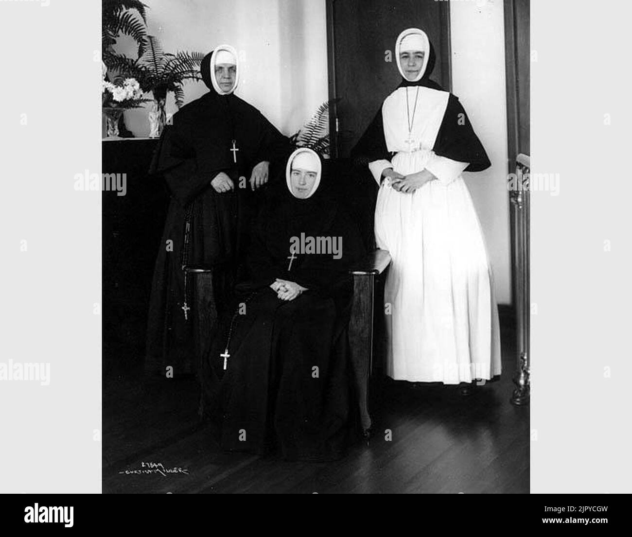 Three nuns at Providence Hospital, Seattle Stock Photo - Alamy