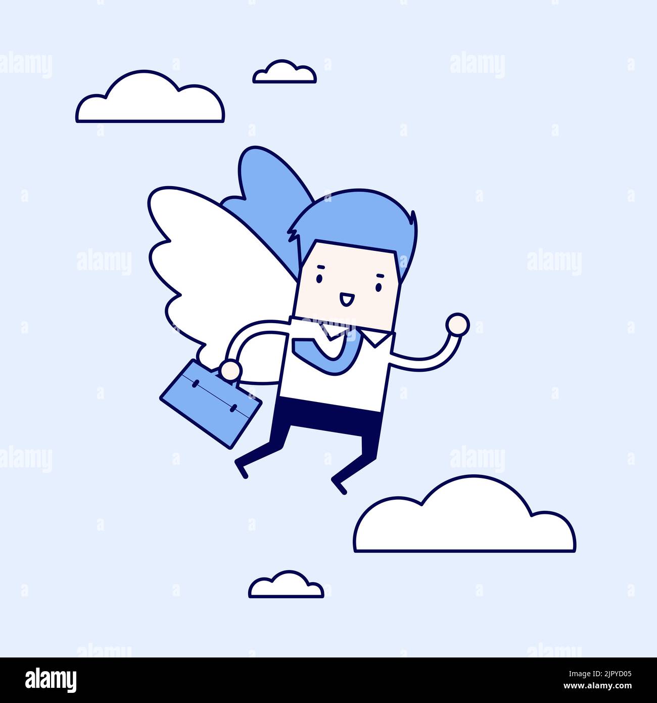 Jet wing pack Stock Vector Images - Alamy