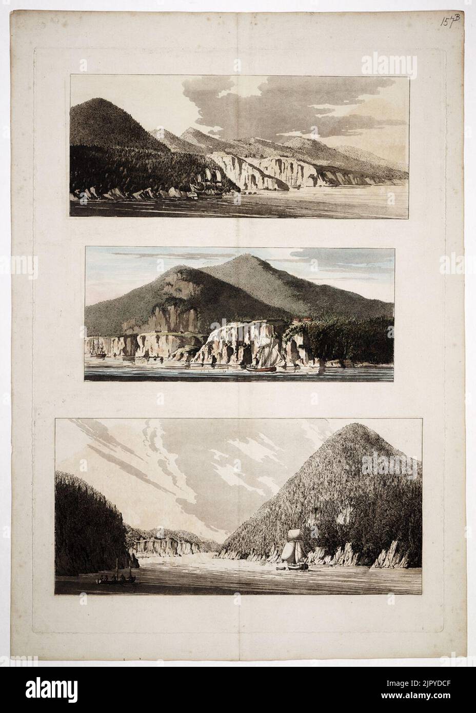 Three views of Forts Montgomery and Clinton and St.Anthony's Nose Stock ...
