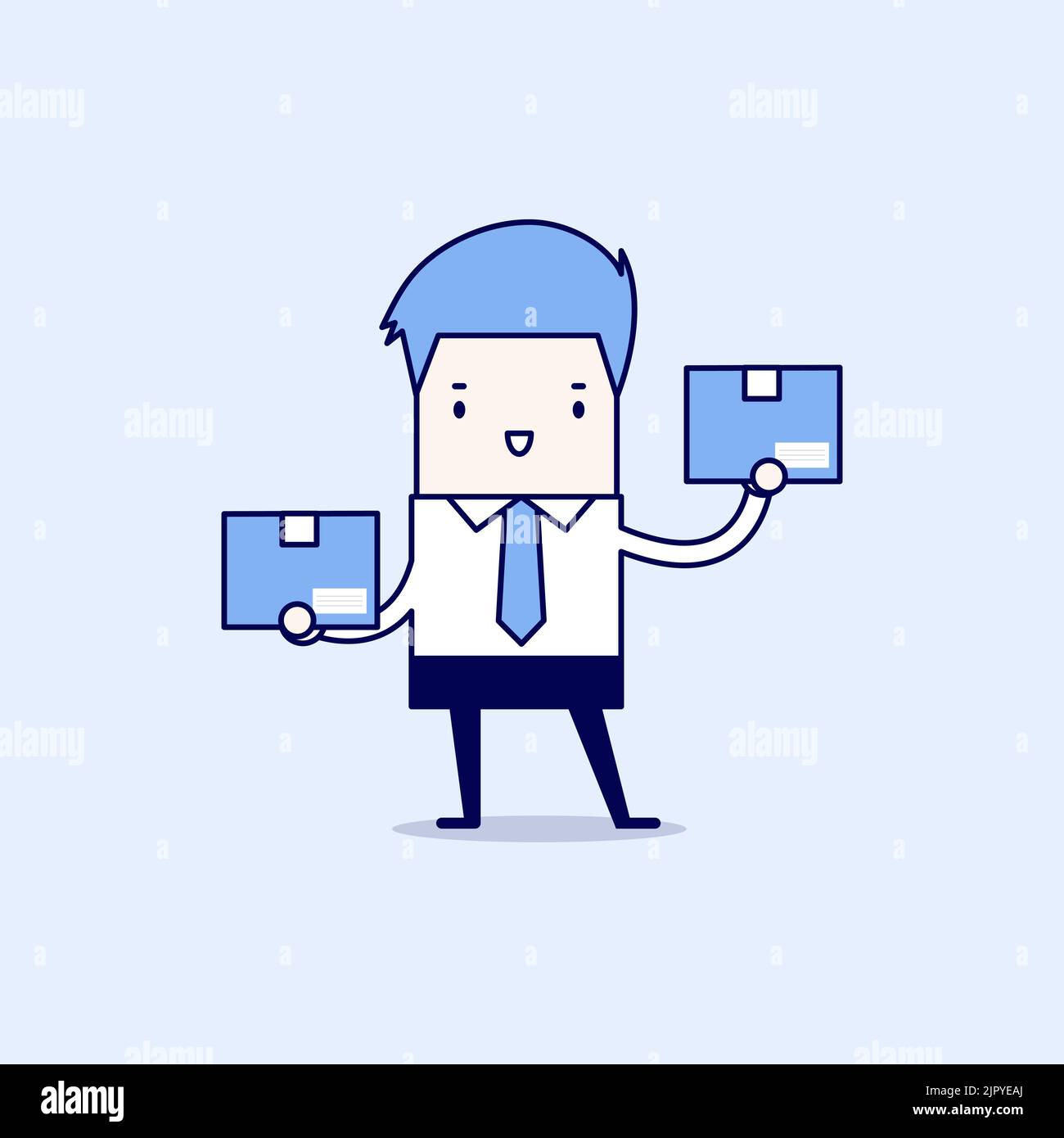 Cardboard casket Stock Vector Images - Alamy