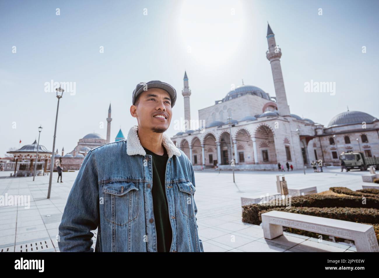 Young beautiful muslim man hi-res stock photography and images - Alamy