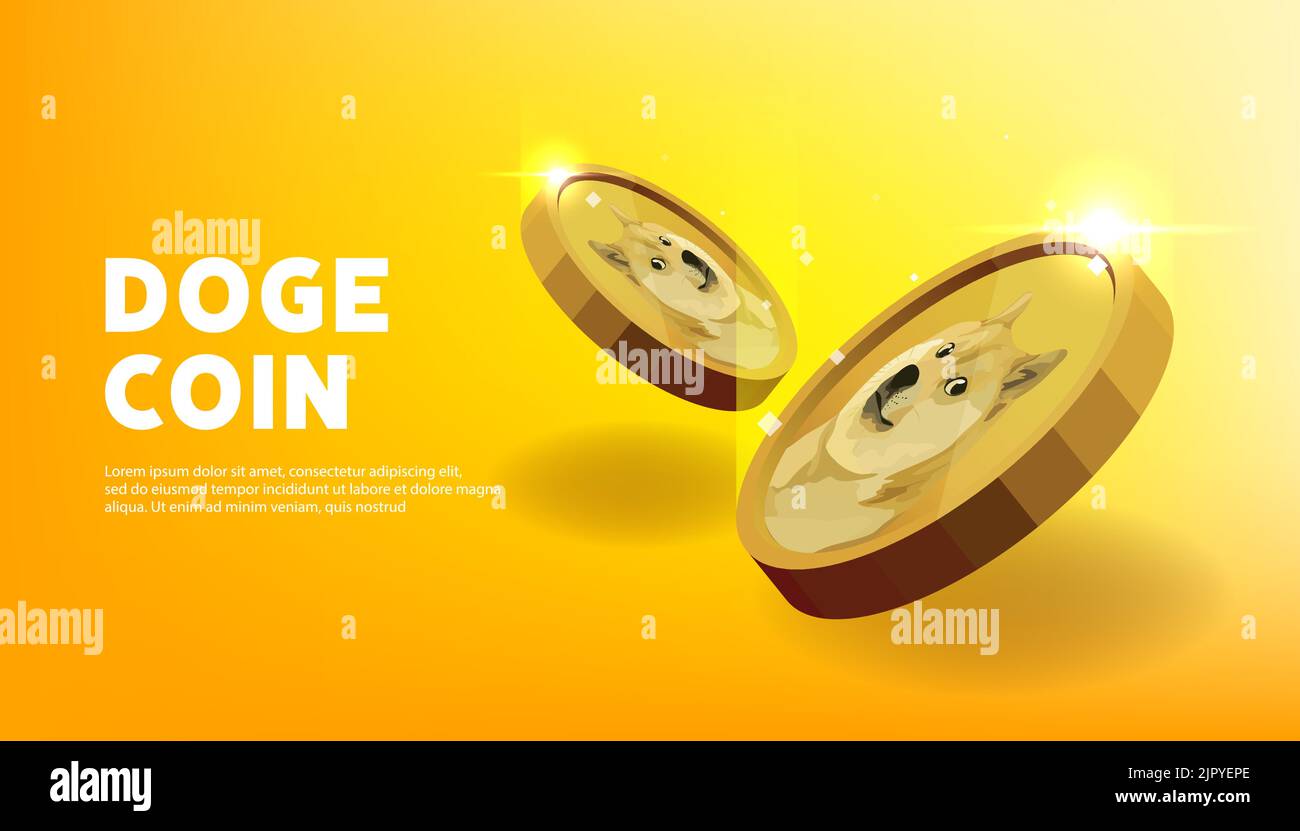 Dogecoin advertising hi-res stock photography and images - Alamy