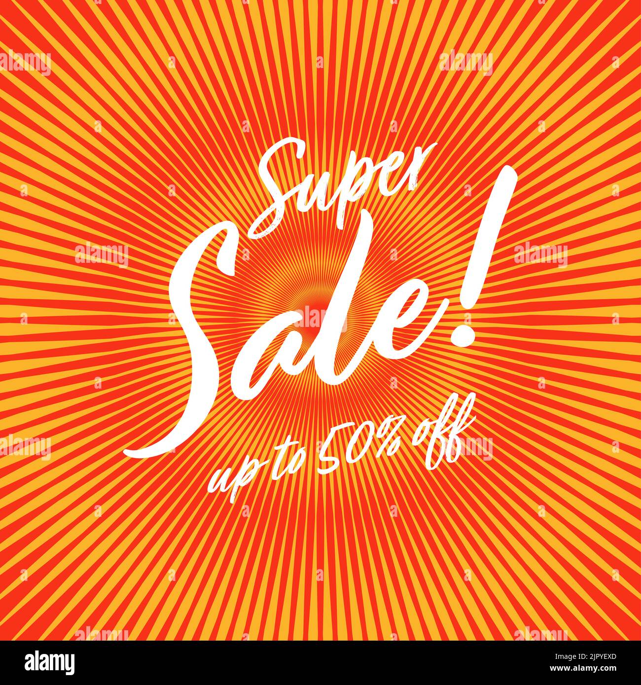 Super Sale Up To 50 Percent Off Banner Stock Vector Image And Art Alamy
