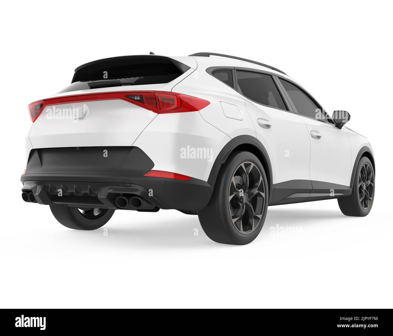 SUV Car Isolated Stock Photo - Alamy