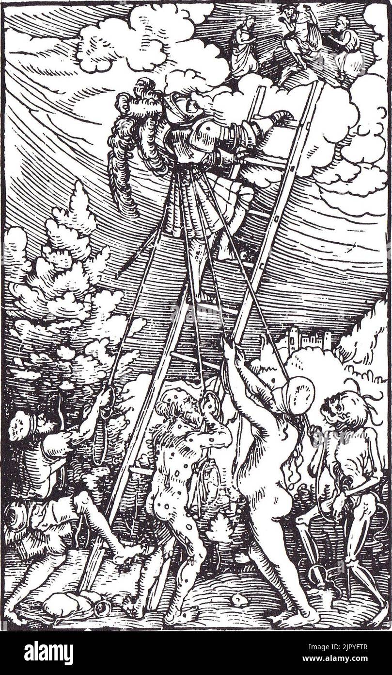 Thwarting ascension to heaven Stock Photo - Alamy