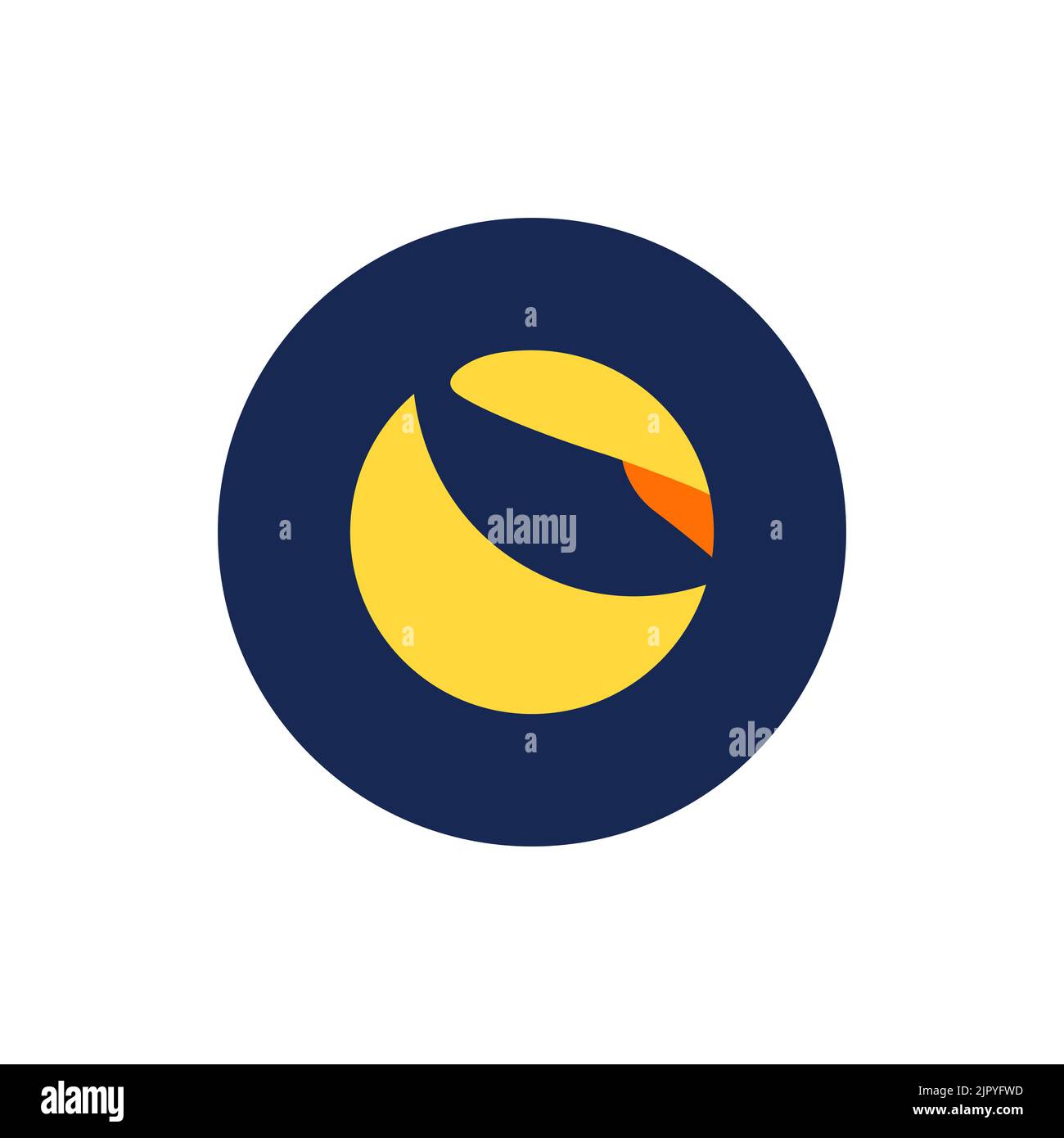 Terra luna logo hi-res stock photography and images - Alamy