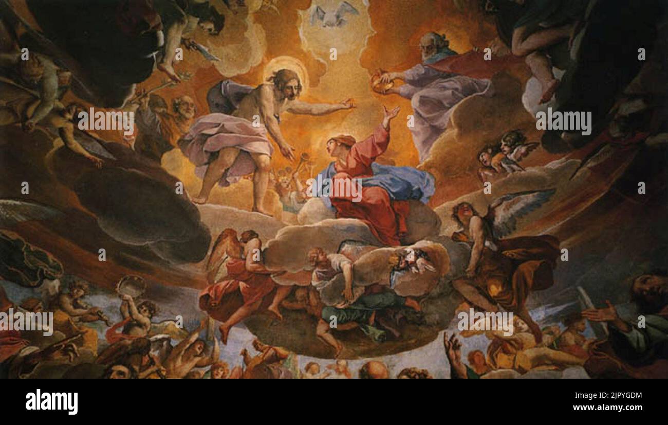 Tiarini Coronación de la Virgen det Basilica della Ghiara Reggio Emilia ...