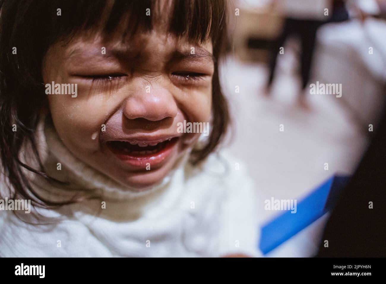 Crying Children Running