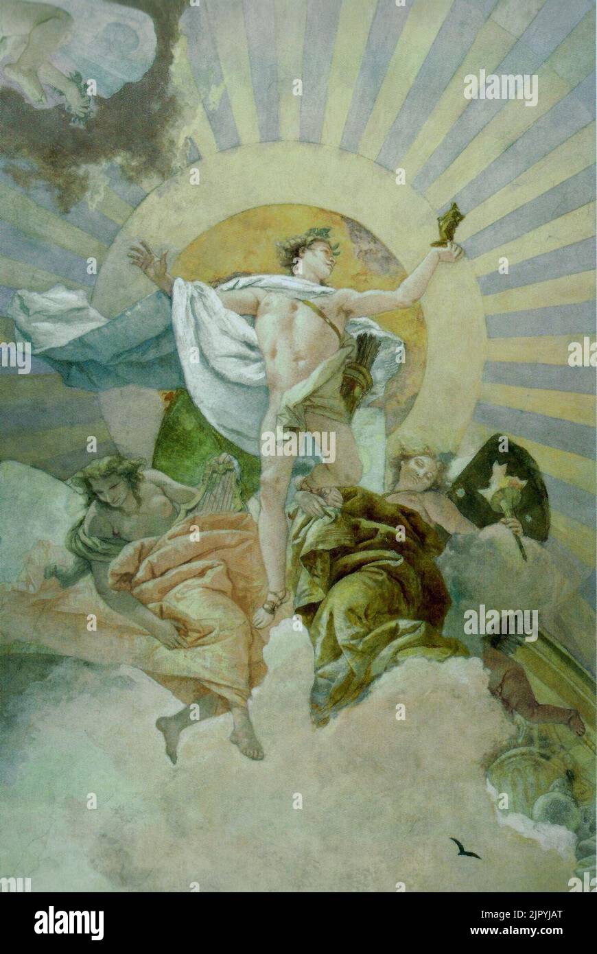 Tiepolo, Giovanni - Deckenfresko im Treppenhaus der Würzburger Residenz ...