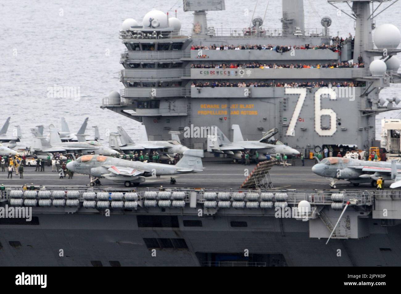 Tiger Cruise welcomes families, friends aboard USS Ronald Reagan Stock ...
