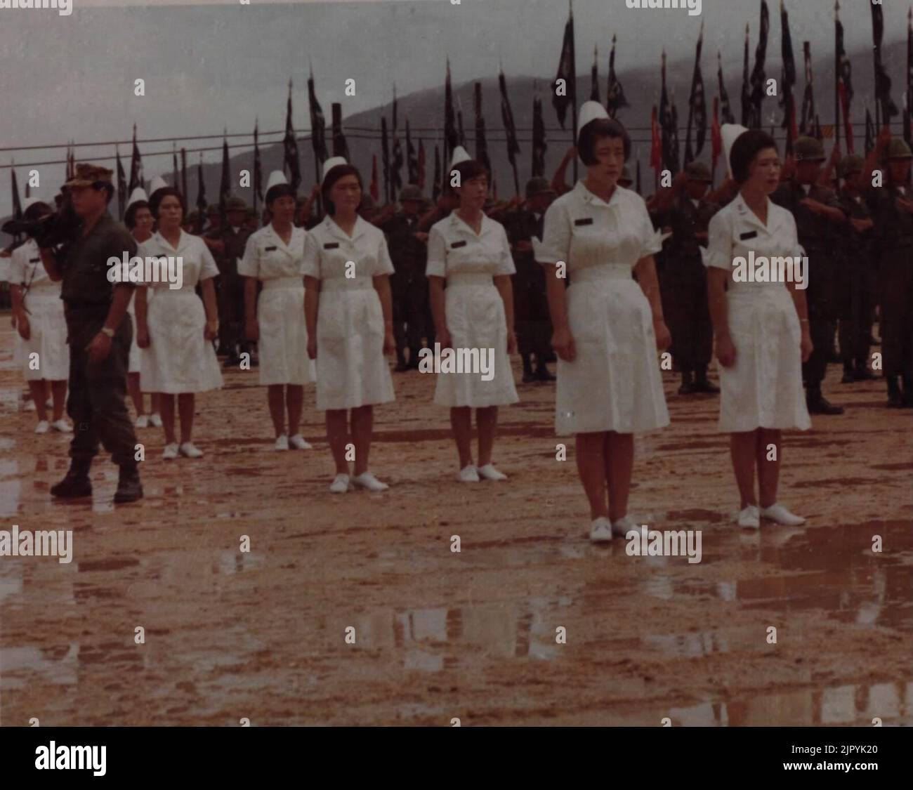 Tiger Division nurses, September 1968 Stock Photo - Alamy