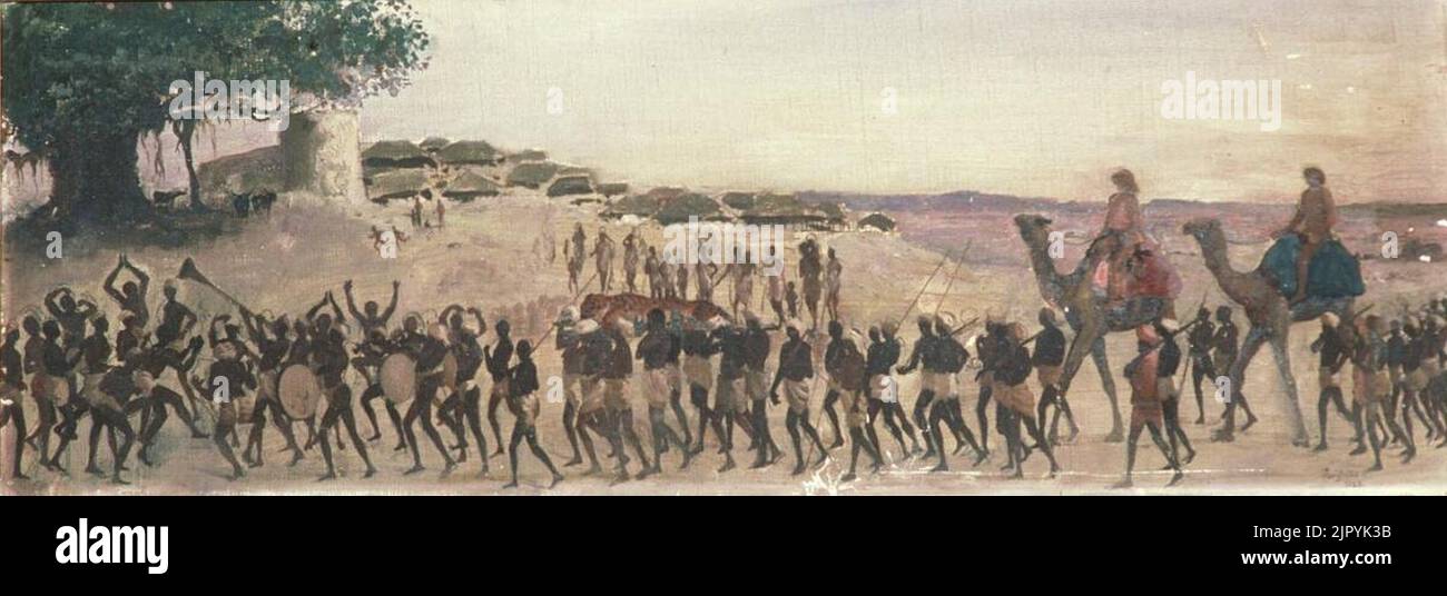 Tiger shooting in East Berar Stock Photo - Alamy