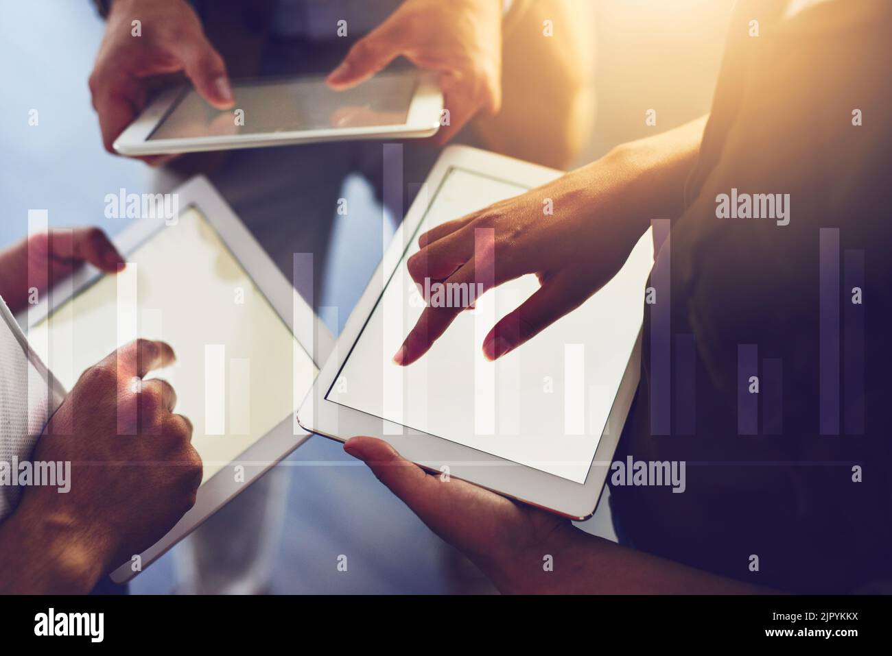 Businesses use various techniques to connect. unrecognizable ...