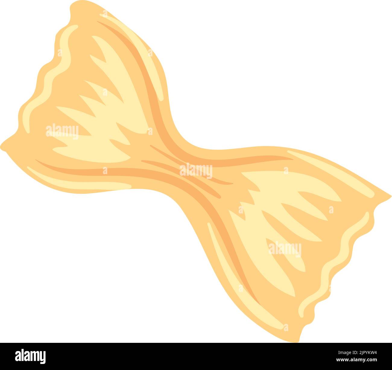 Dry raw wheat pasta Stock Vector Images - Alamy