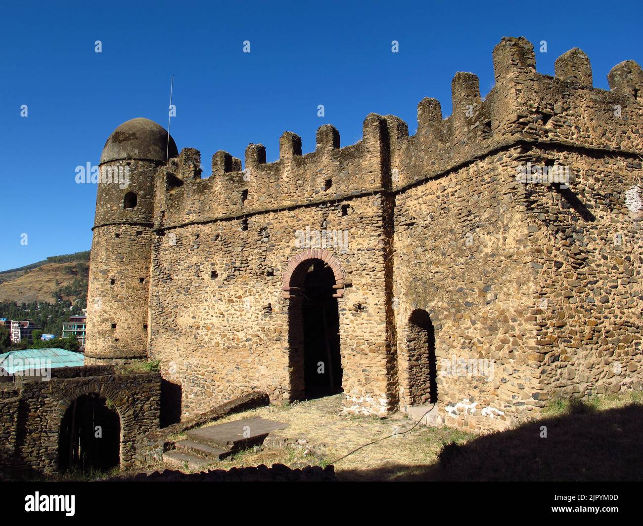 The castle in Gondor city, Ethiopia Stock Photo - Alamy