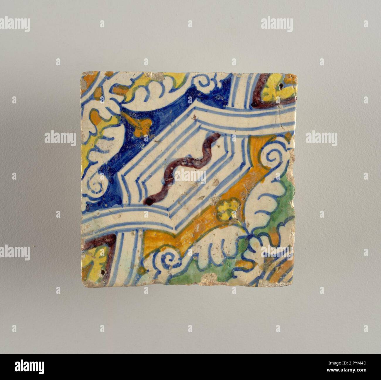 Tile (Netherlands), late 16th century Stock Photo - Alamy