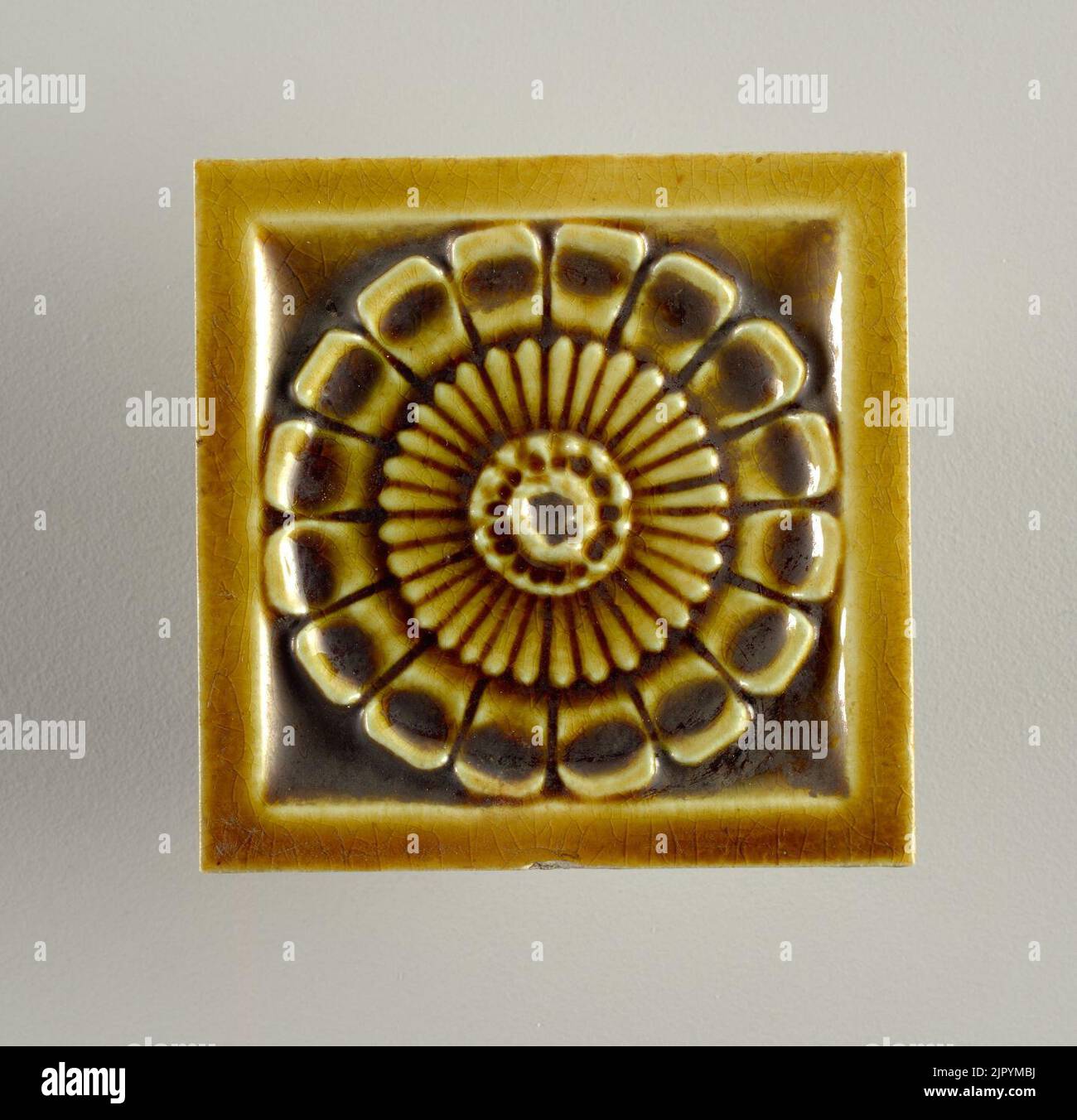 Tile (USA), late 19th century Stock Photo - Alamy