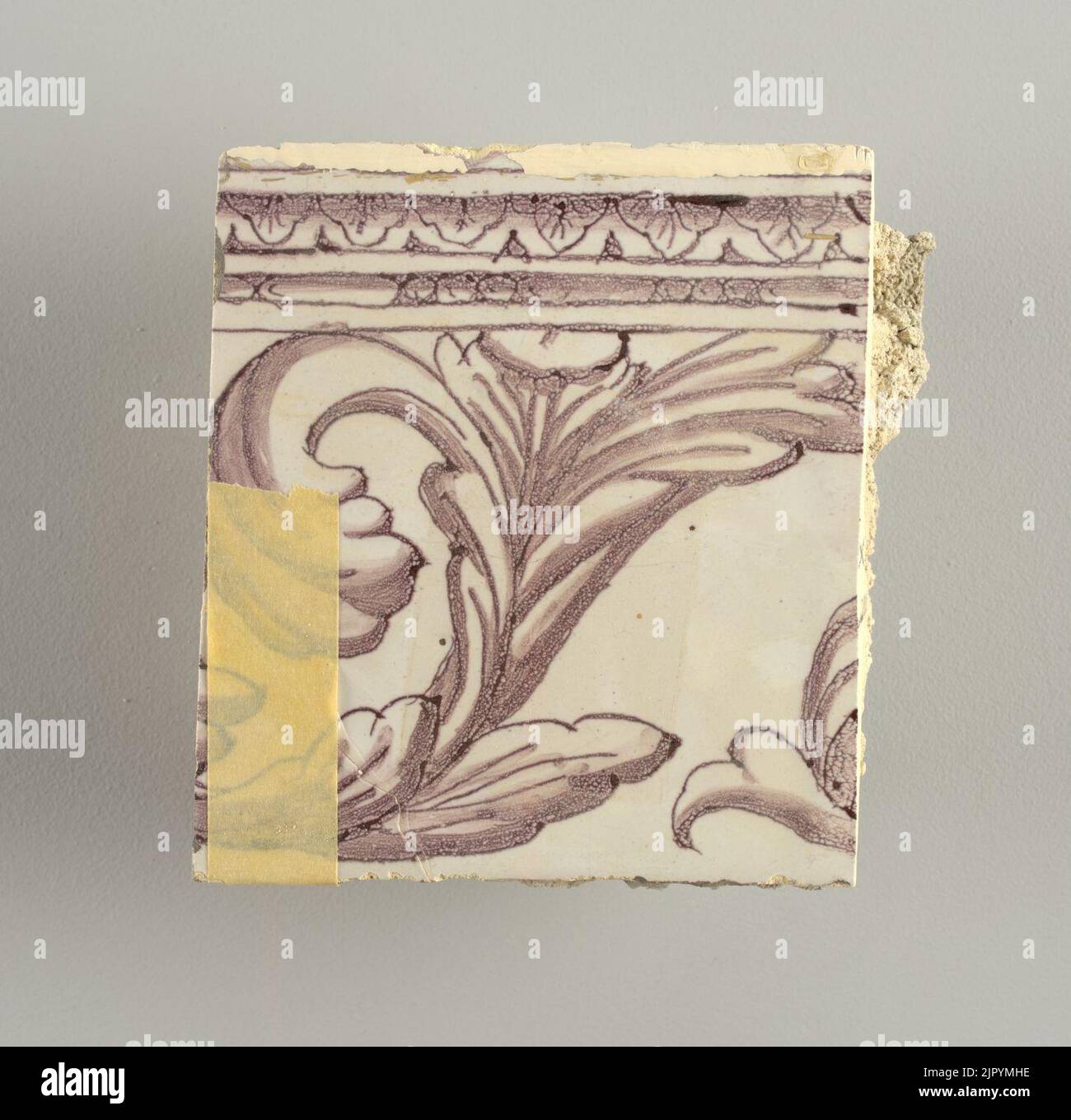 Tile Wall Facing (Netherlands), ca. 1725 Stock Photo - Alamy