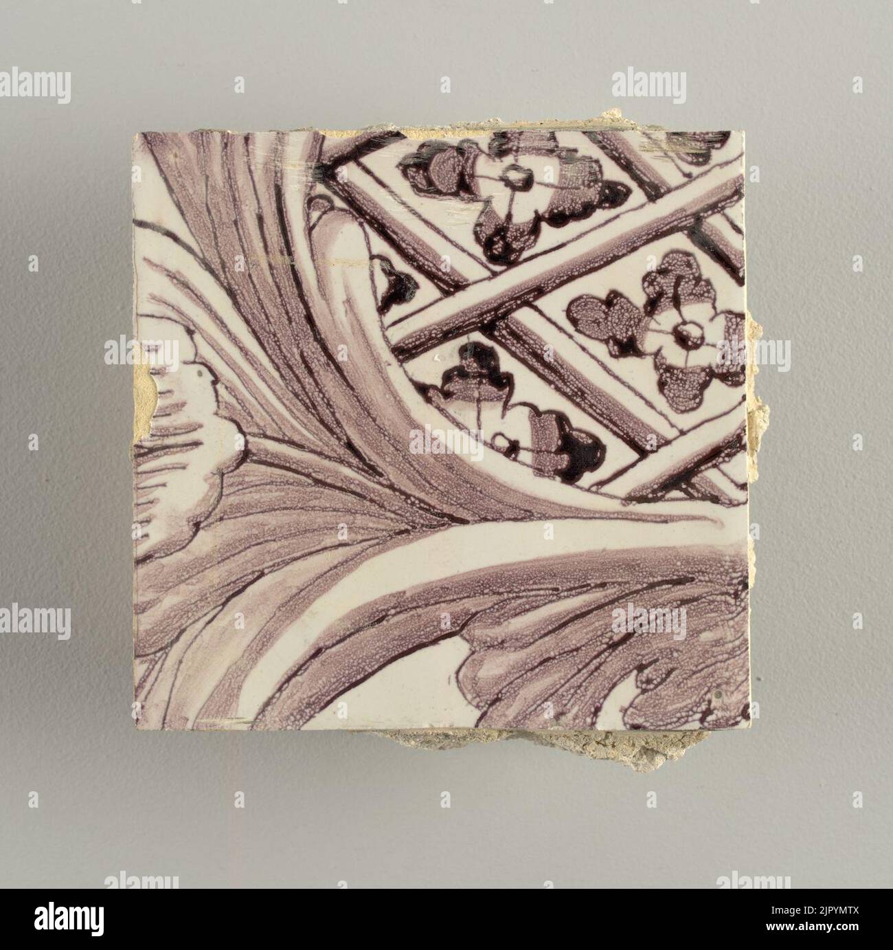 Tile Wall Facing (Netherlands), ca. 1725 Stock Photo - Alamy