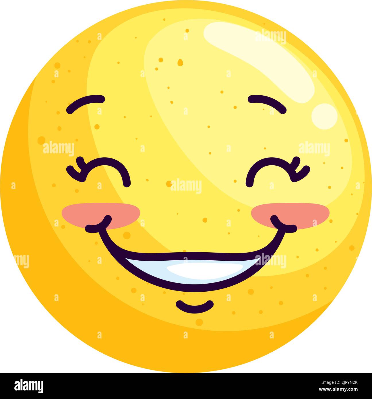 happy yellow emoticon Stock Vector Image & Art - Alamy