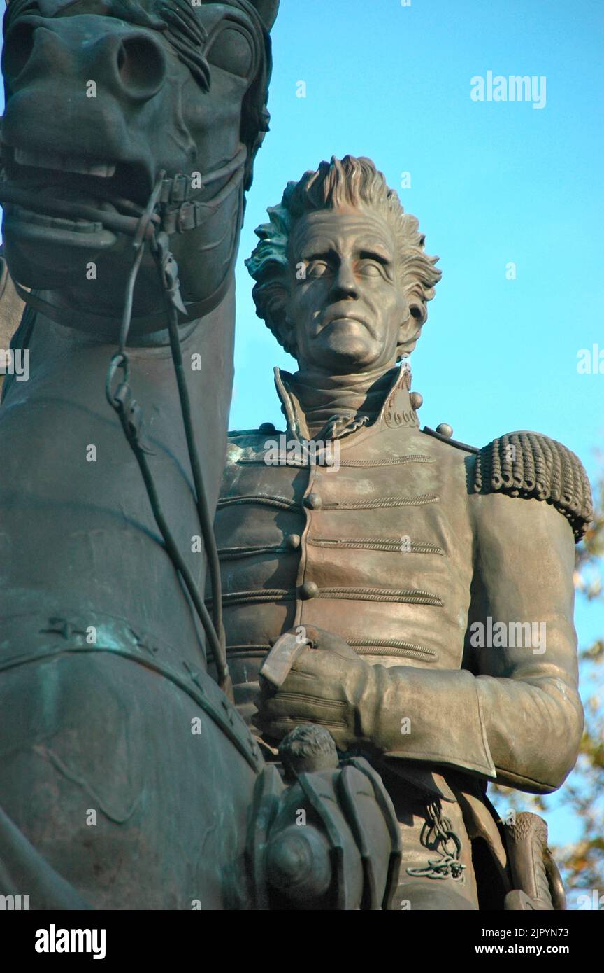 Downtown Jacksonville Florida FL General Andrew Jackson US President ...