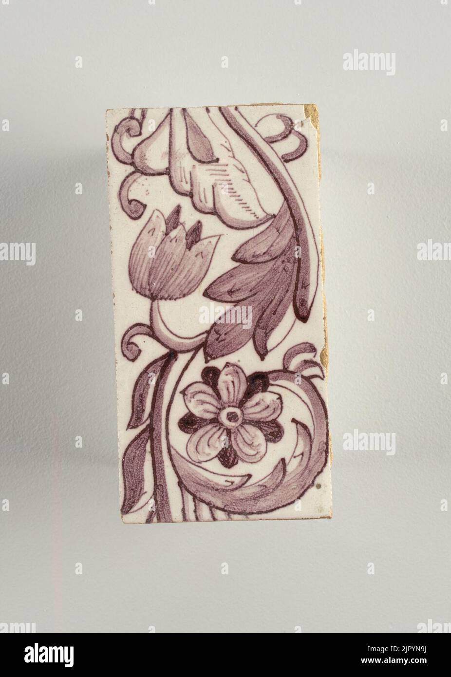 Tile, 18th century Stock Photo - Alamy