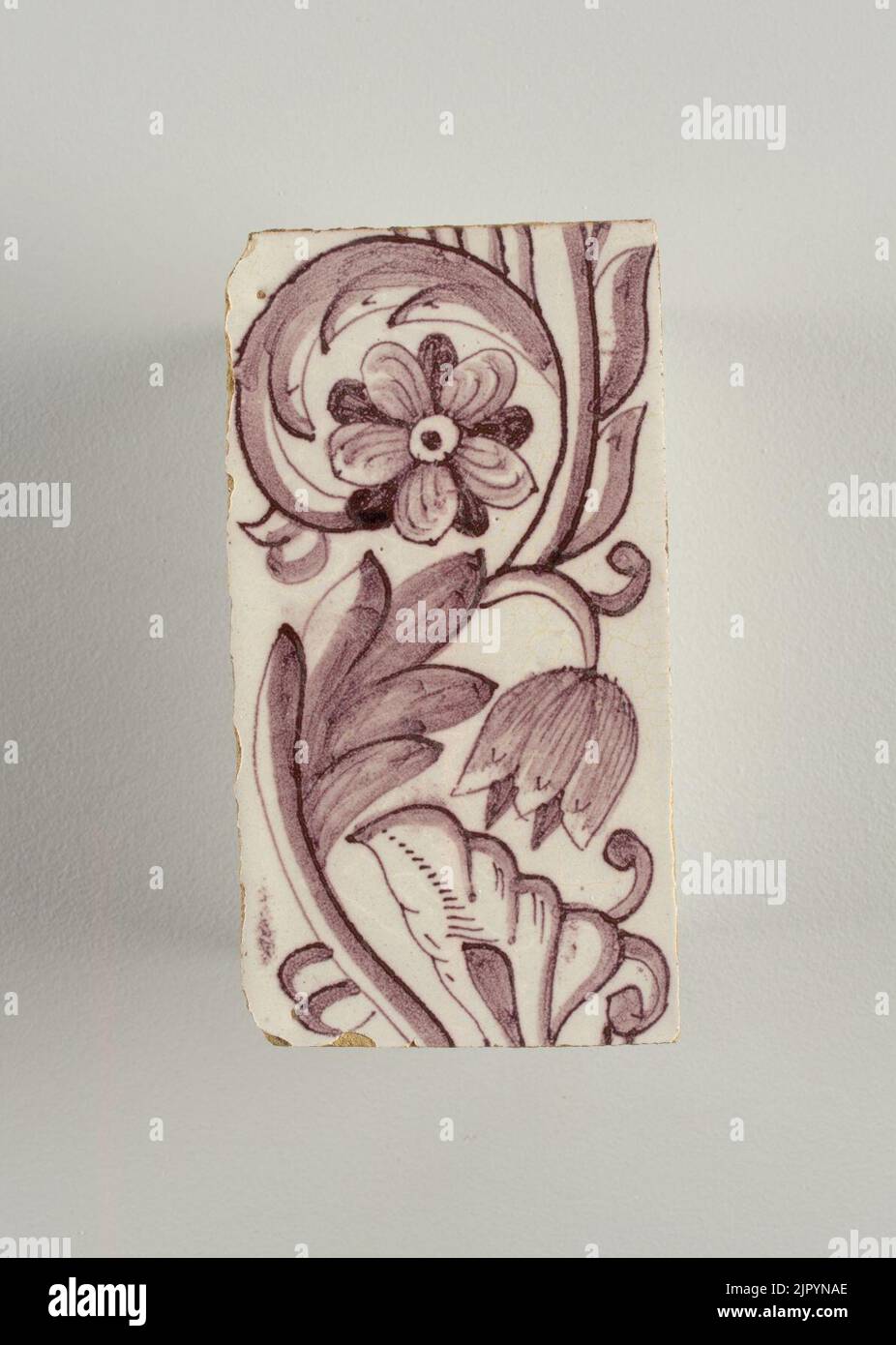 Tile, 18th century Stock Photo - Alamy