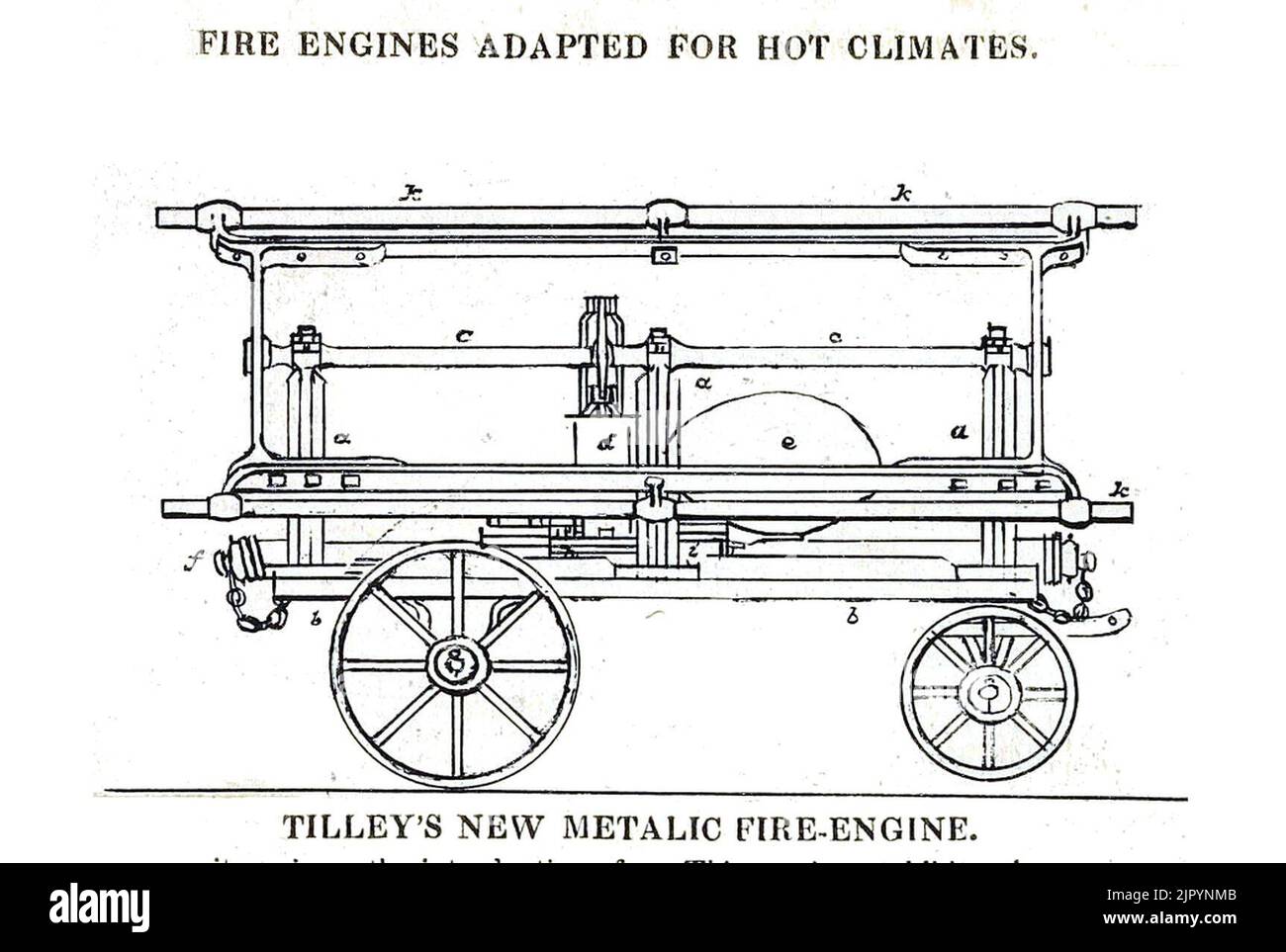 Tilley fire engine Stock Photo - Alamy