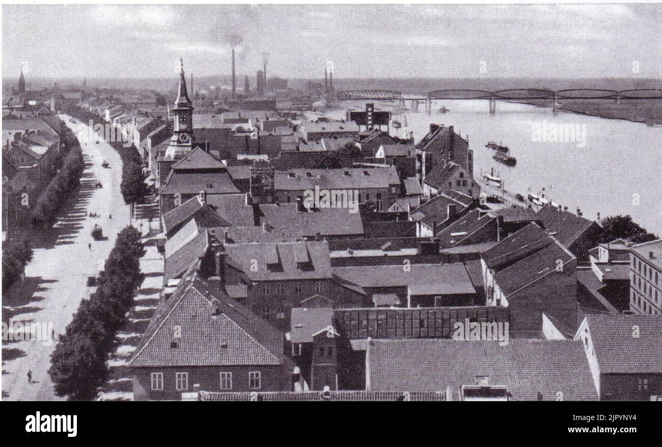 Tilsit an der Memel Stock Photo - Alamy