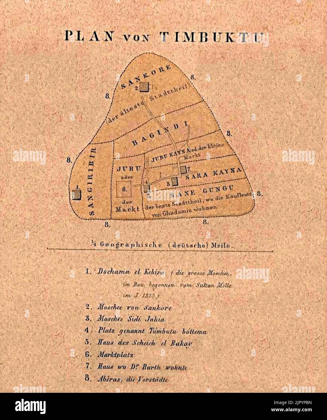 Timbuktu map hi-res stock photography and images - Alamy