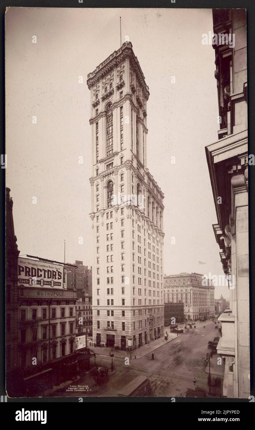 Times Building, (New York City Stock Photo - Alamy