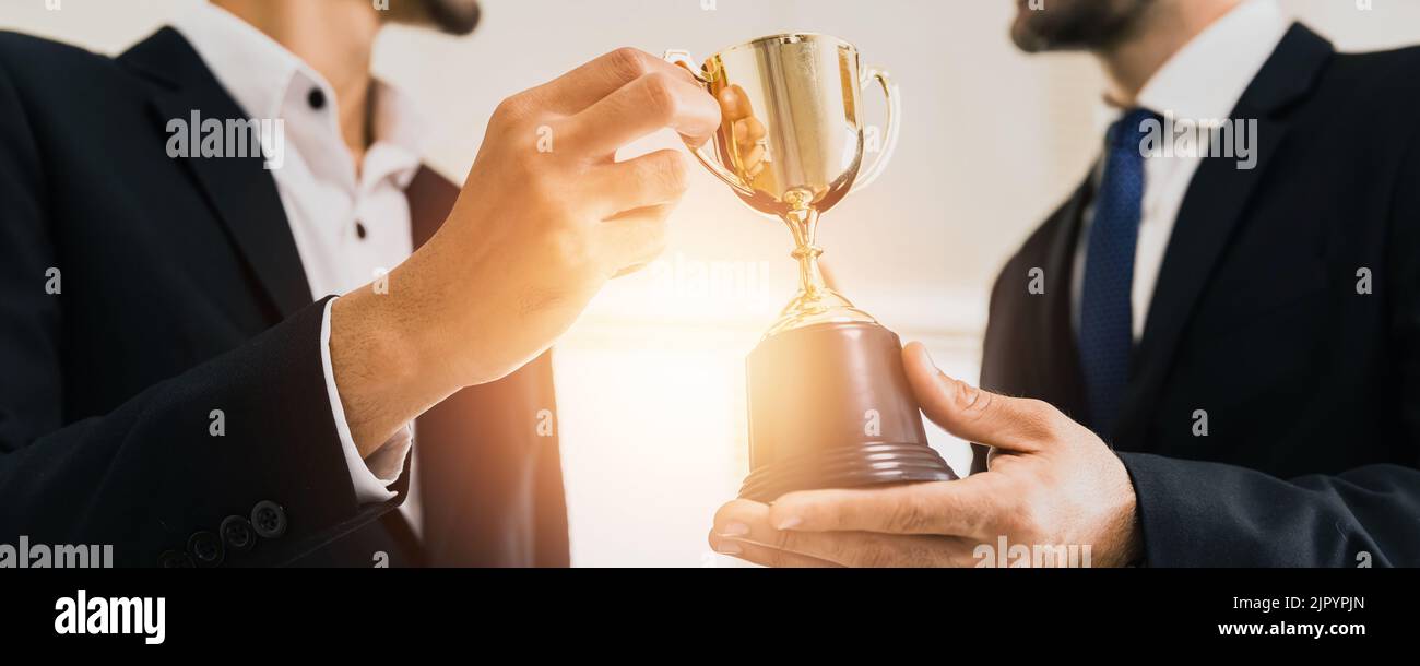 success business and achievement team concept, successful businessman ...